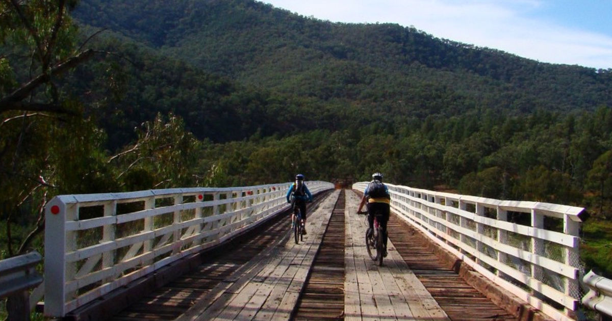 6 Day Rail Trail Bike Tour | Roar Adventures